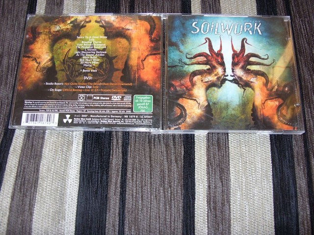 Soilwork ‎– Sworn To A Great Divide CD+DVD NB Germany