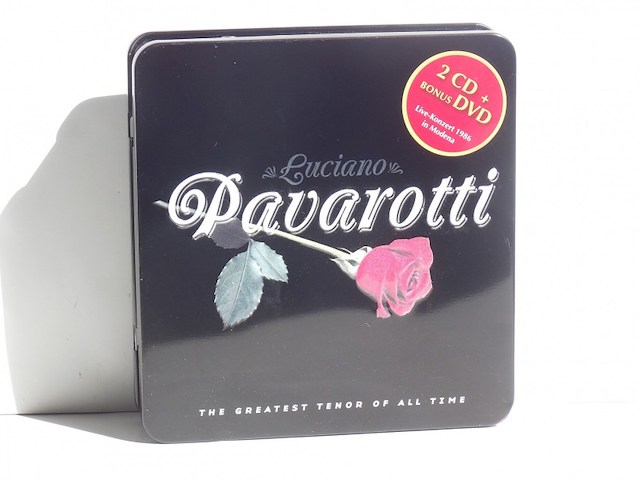 Pavarotti 2 CD i DVD u limenoj kutiji neraspakovano