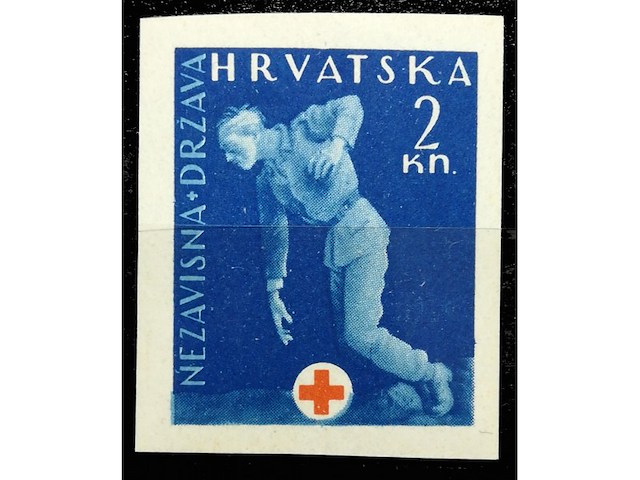 NDH 1943 CRVENI KRST NEZUPČANA