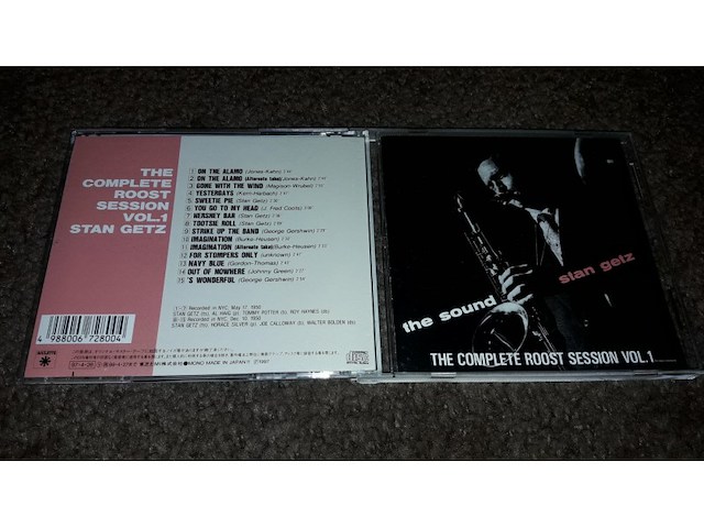 Stan Getz - The complete Roost session Vol.1 , ORIG.