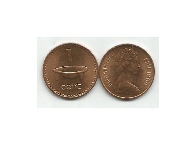 Fiji 1 cent 1969. UNC