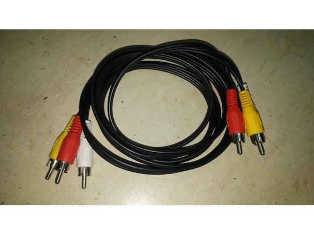 Kabl RCA audio/video 1,5m