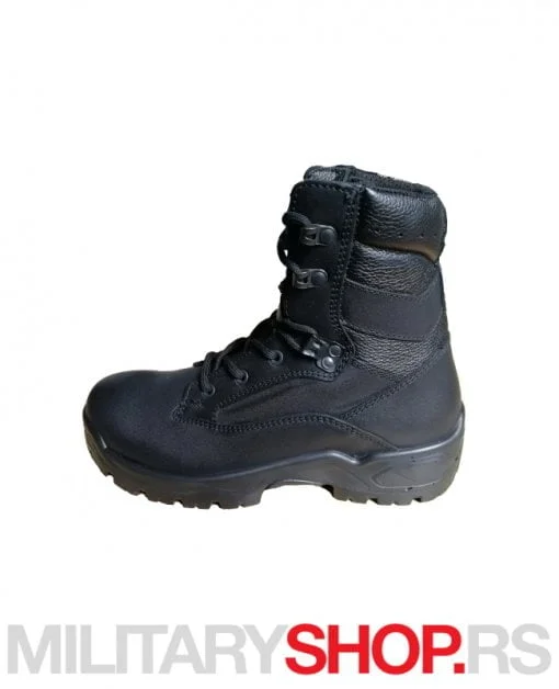 YDS crne kožne čizme PATROL Boots