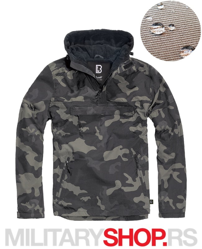 Brandit Windstoper Windbreaker DarkCamo Maskirna Jakna