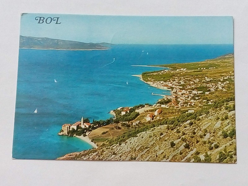 Bol - Brac - Hrvatska - Putovala 1982.godine