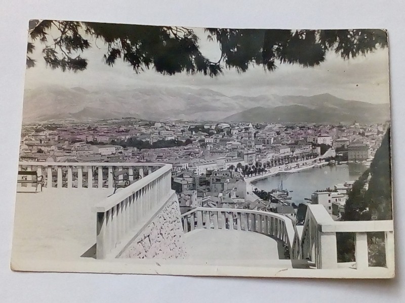 Split - Pogled s Marjana - Putovala 1959.godine -
