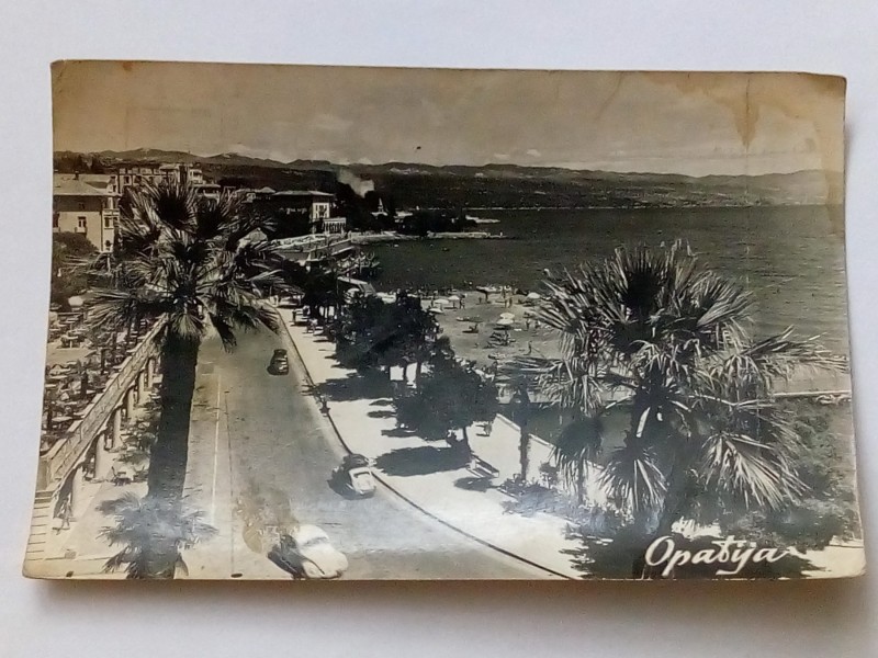 Opatija - Hrvatska - Putovala 1959.godine -