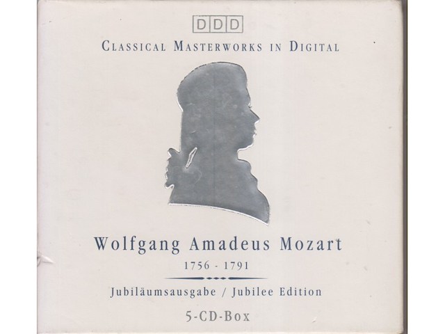 cd / MOZART + 5 CD - originalni CD - ekstra !!!!!!!!!!