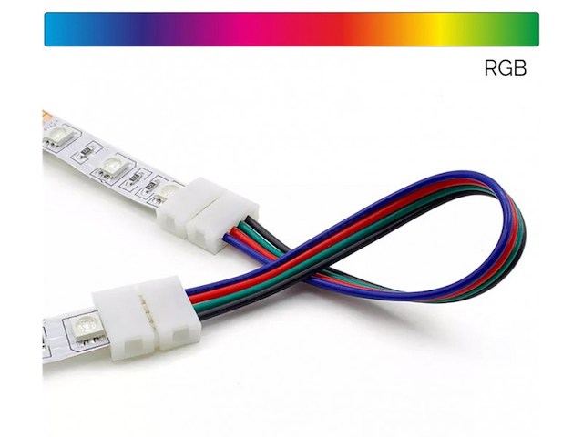 RGB konektori sa kablom za led traku 5050