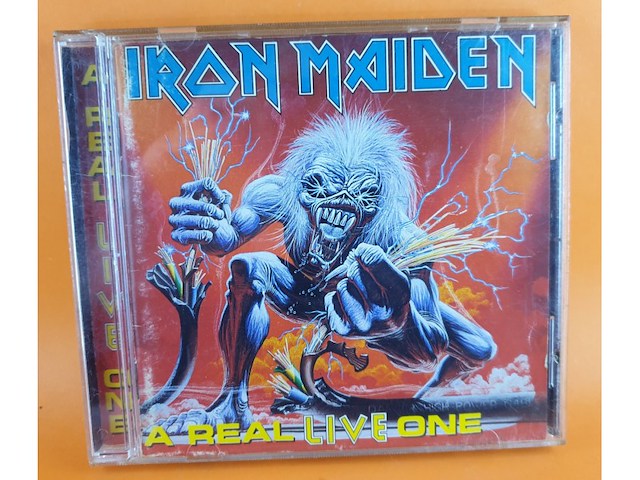 Iron Maiden ‎– A Real Live One, CD ORIGINAL