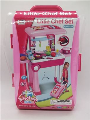 Kofer set - igračka za devojčice - kuhinja - set