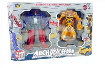 Transformers - robot auto Bumblebee i Optimus Prim