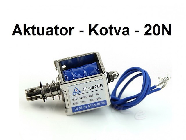 Elektromagnetna kotva - prekidac - 20N - 12V