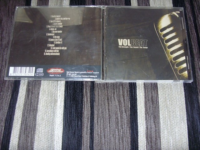 Volbeat ‎– The Strength / The Sound / The Songs CD