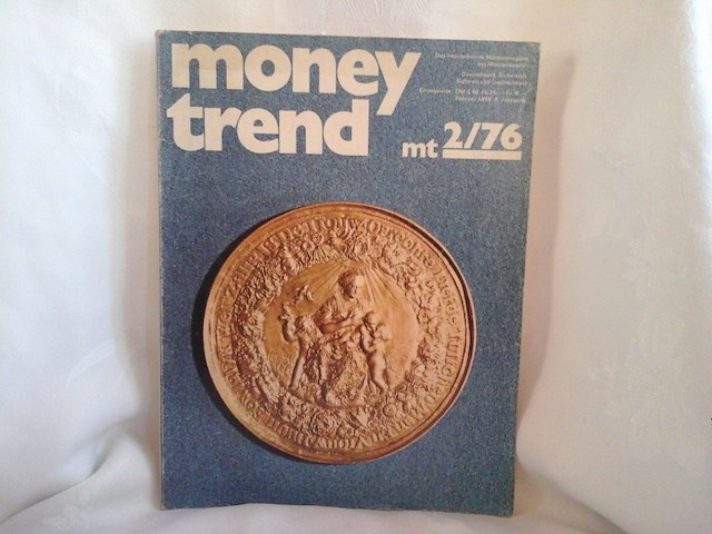 Money trend 2 / 1976 numizmatika časopis nemački