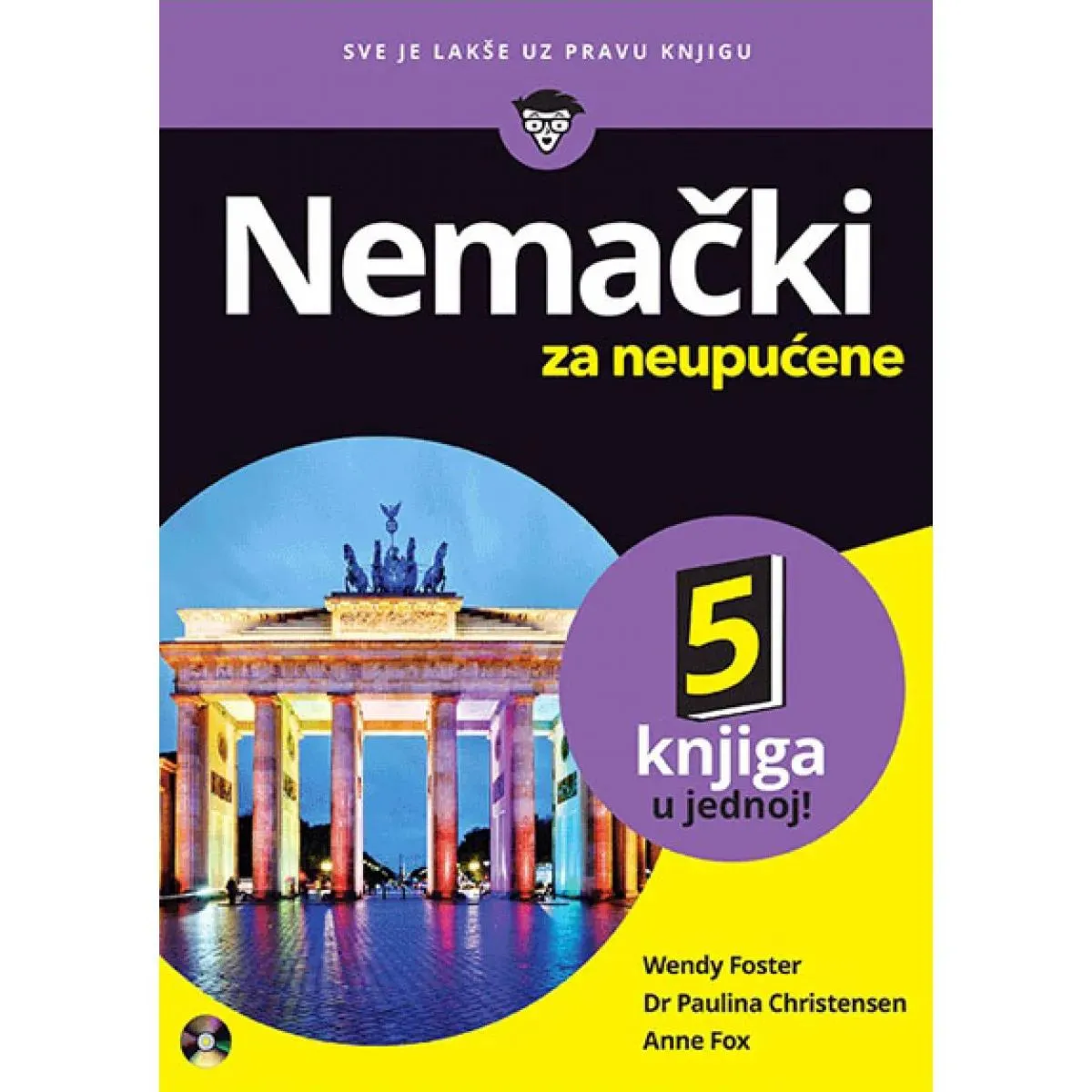 NEMAČKI ZA NEUPUĆENE SA CD 5 knjiga u 1