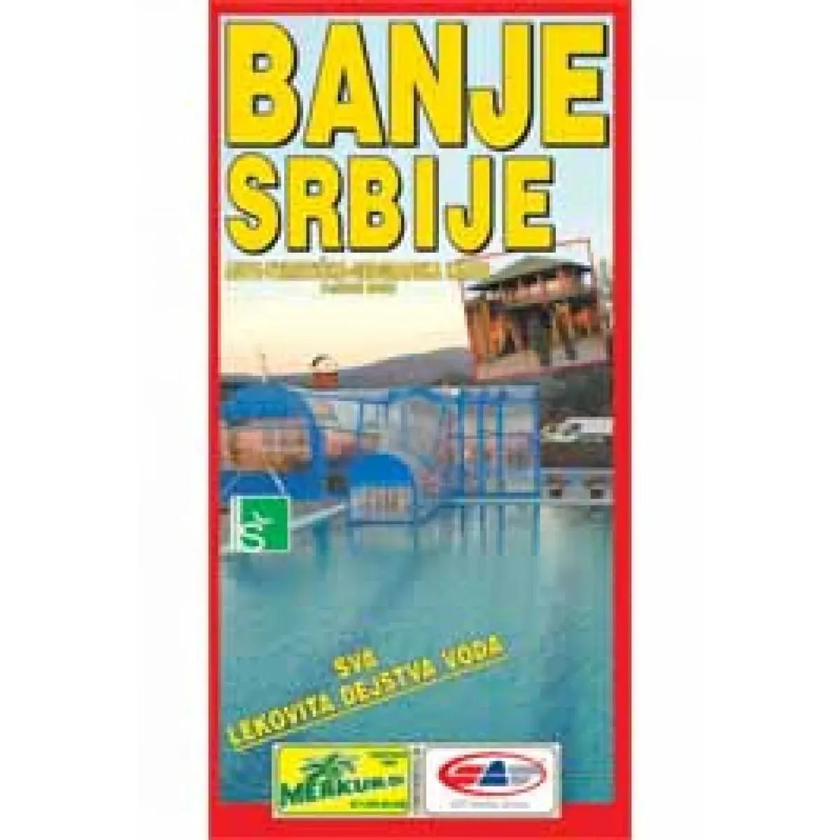 BANJE SRBIJE TURTIČKA KARTA