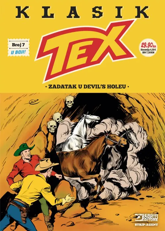 Strip agent Tex klasik 7: Zadatak u Devil’s Holeu