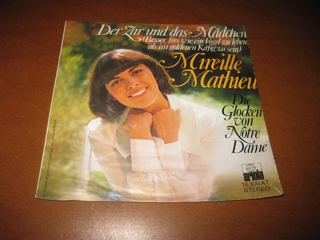 Mireille Mathieu ‎– Der Zar Und Das Madchen