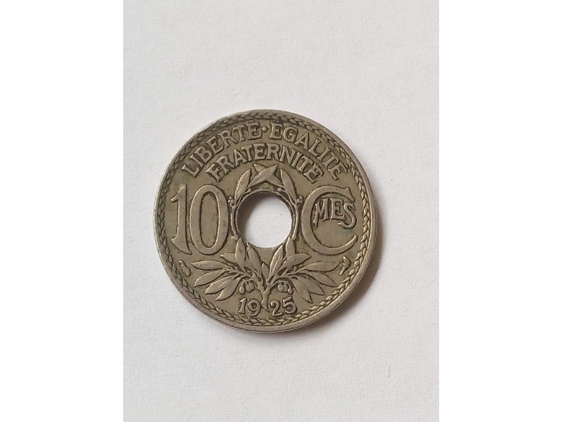 10 Centimes 1925.godine - Francuska - LEPA -