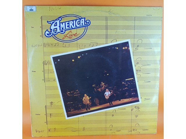 America (2) ‎– Live, LP