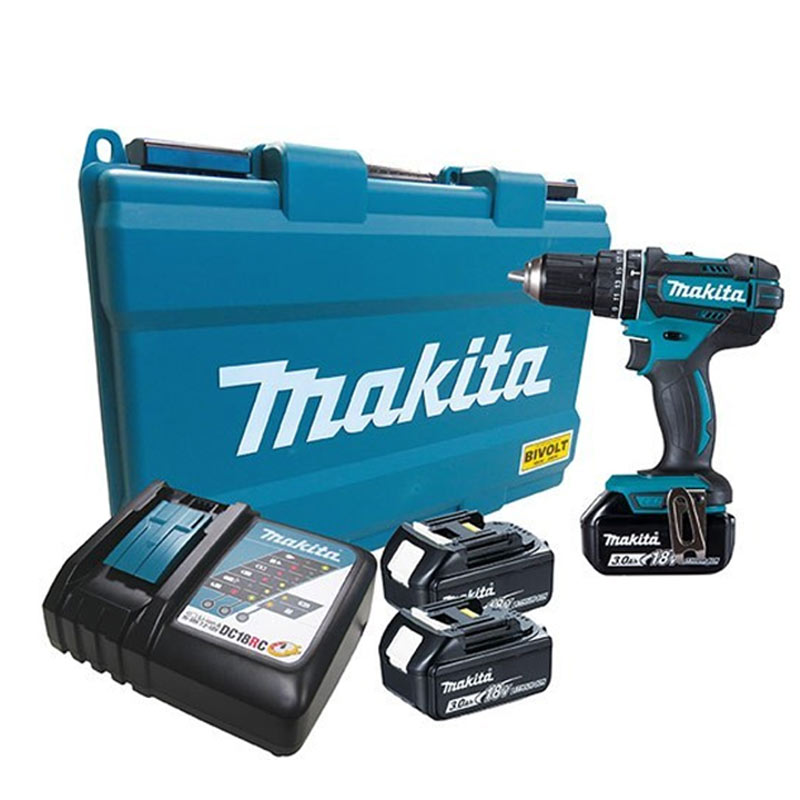 Makita - Akumulatorska vibraciona bušilica-odvijač DHP482RFE3