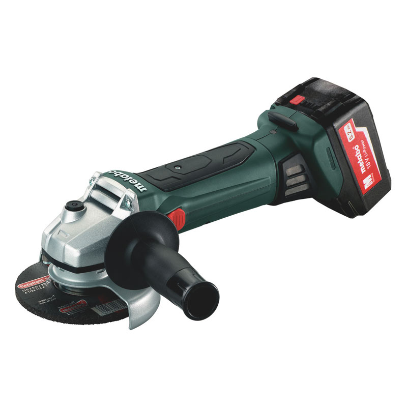 Metabo - Akumulatorska ugaona brusilica W 18 LTX 125 5,2Ah