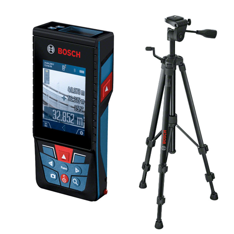 Bosch - Laserski daljinomer GLM 120 C Professional + stativ BT 150
