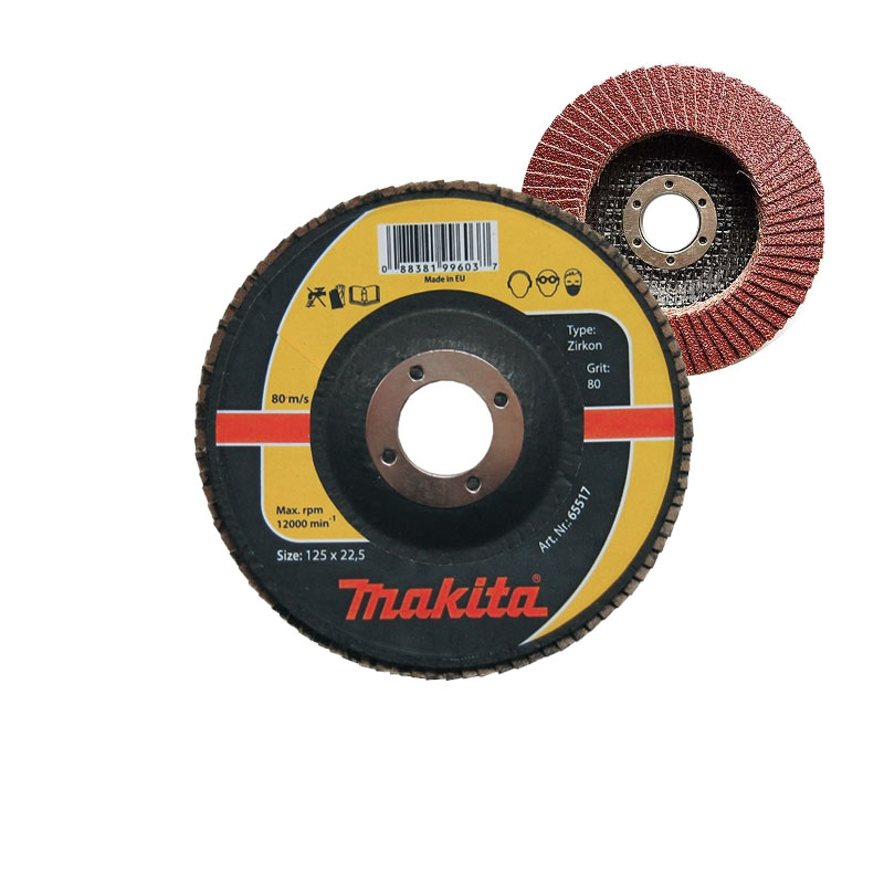 Makita - Lamelni disk 125mm G40 za nerđajuće čelike - cirkon aluminijum P-65492