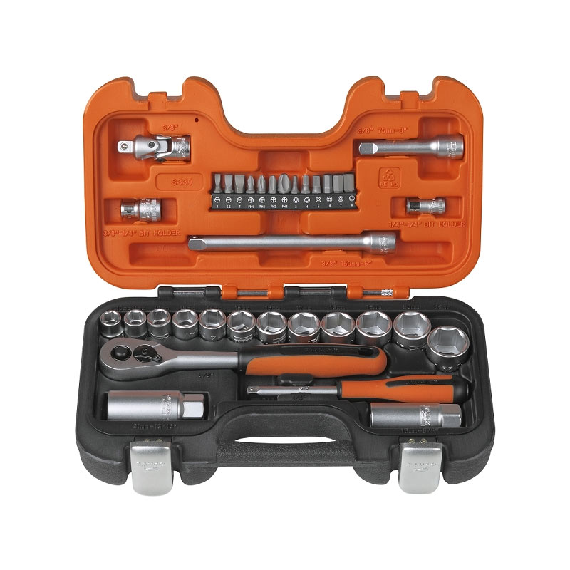 Bahco - Set nasadnih ključeva 1/4" i 3/8" S330