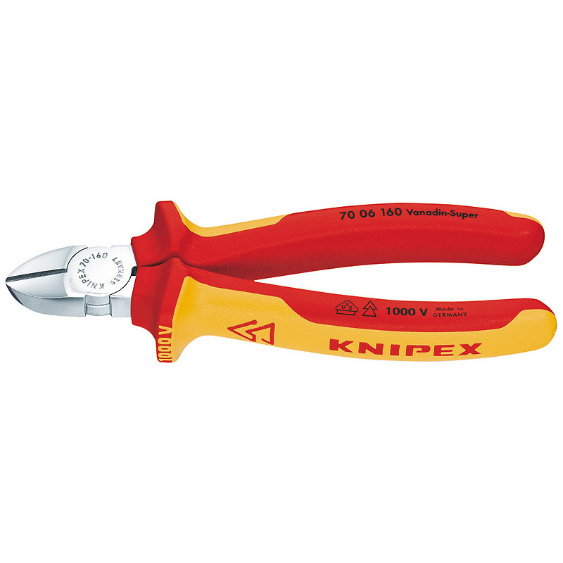 Knipex - Izolovane kose sečice 160mm (70 06 160)