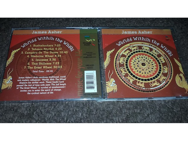 James Asher - Worlds within the wheel , ORIGINAL