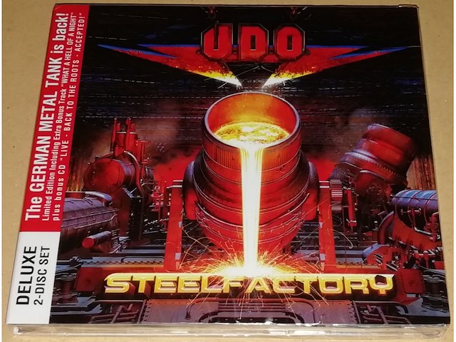 U.D.O. ‎– Steelfactory (2CD)