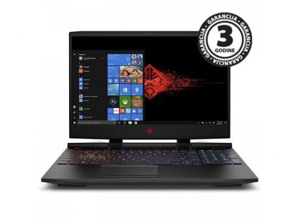 Laptop HP Omen 15-dc0008nm 15.6"FHD,Intel HC i7-8750H/16GB/1TB/256 SSD/GTX 1070 8G