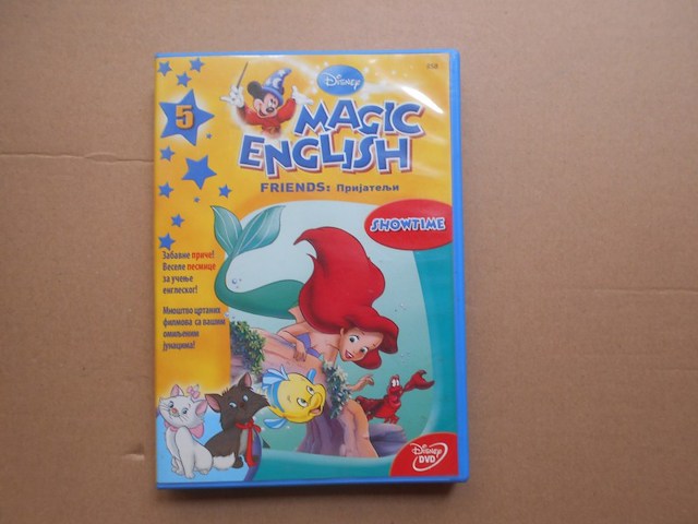 Magic english br.5 Friends-prijatelji,engleski za decu,