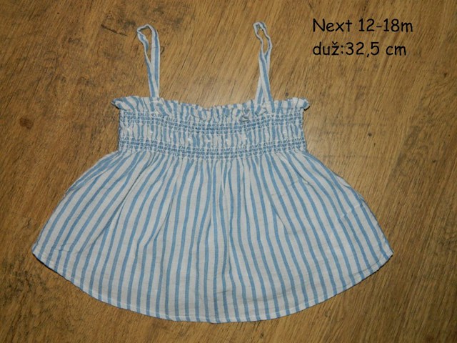 NEXT slatka bluza 12-18 M-kao NOVA