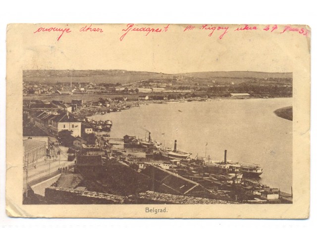 Razglednica Beograd 1916.