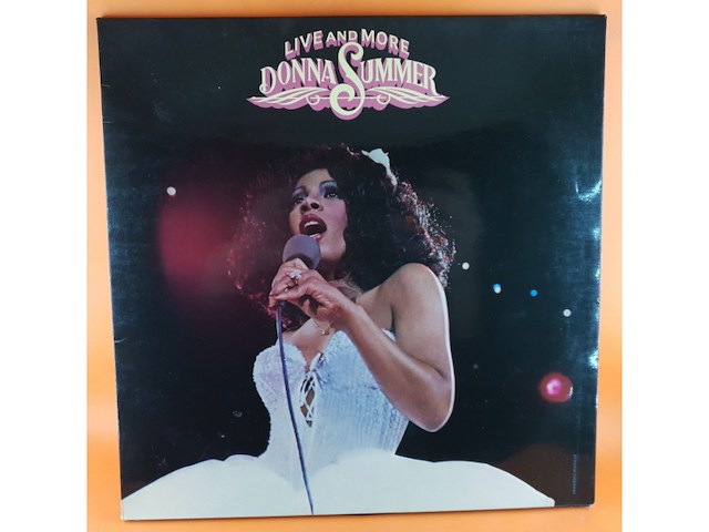 Donna Summer ‎– Live And More, 2 x LP, Germany