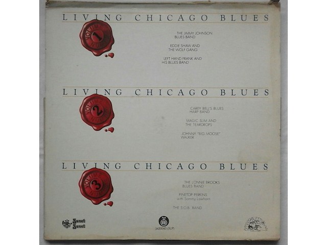 VARIOUS  -  LIVING  CHICAGO  BLUES