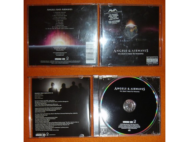 ANGELS AND AIRWAVES - We Dont Need To Whisper (CD) EU