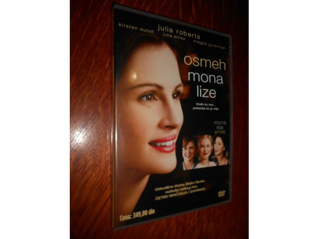 Mona Lisa Smile [Osmeh Mona Lize] DVD