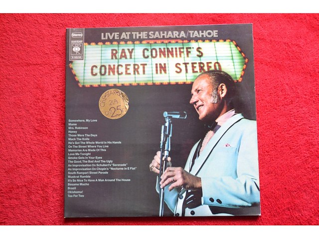 Ray Conniff And The Singers ‎– Concert - 2LP