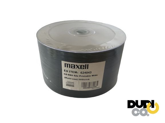 Maxell printabilni disk CD-R80 52x 50s