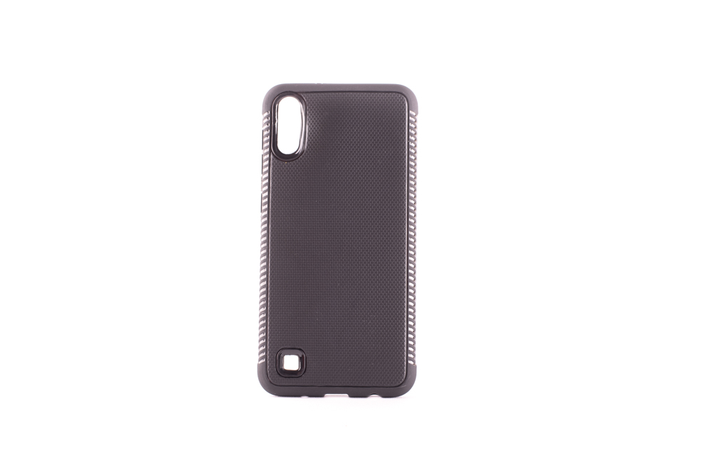 TPU RIBBED for SM-A105F (Galaxy A10) black