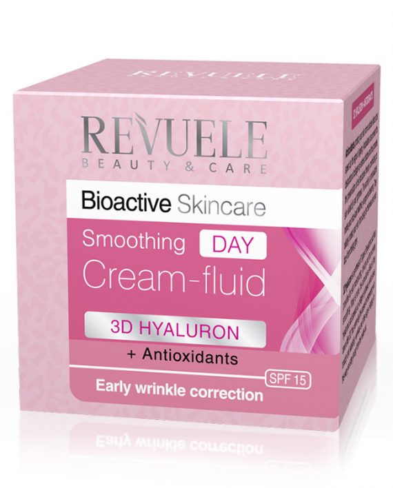 Hyaluron Dnevna krema Smoothing Fluid REVUELE Bioactiv