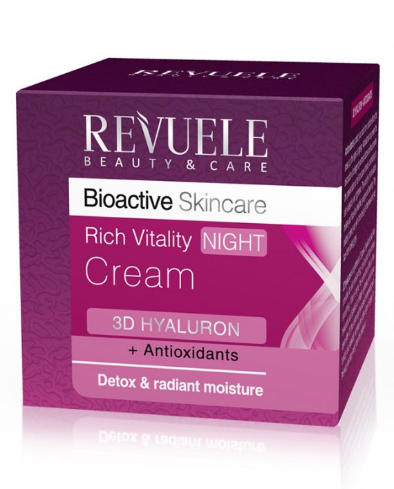 Noćna krema za revitalizaciju kože REVUELE Bioactiv