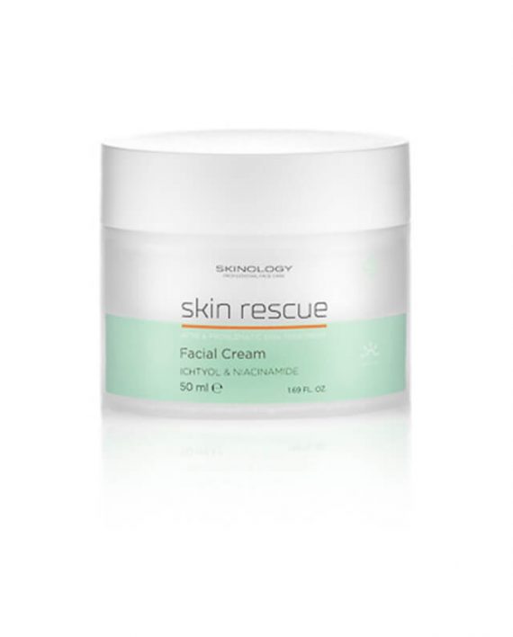 SKIN RESCUE krema za lice (sa ihtiolom i niacinamidom) NOĆNA