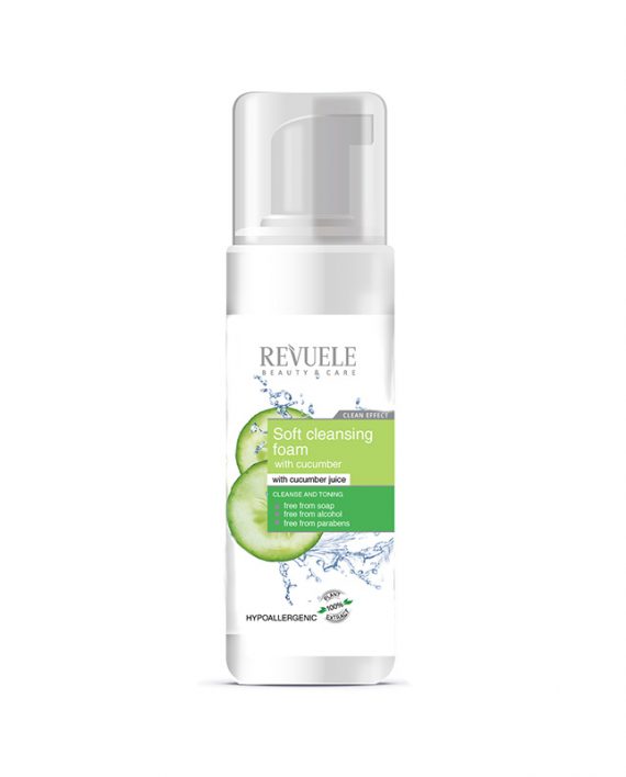 Pena za čišćenje lica Soft Cucumber REVUELE Dr. Richards