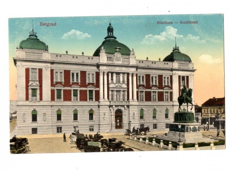 Beograd - Kreditbank - cenzura - 1918