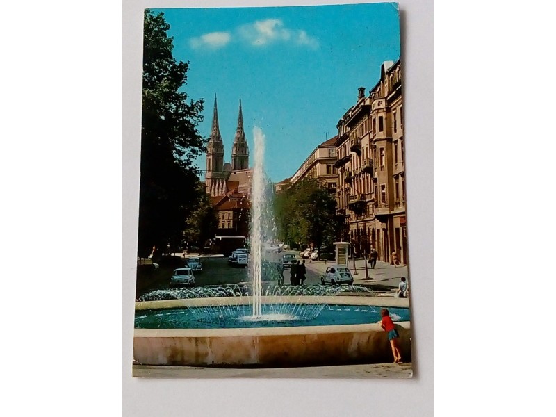Zagreb - Fontana - Hrvatska - Putovala 1972.godine -